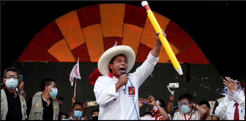 Rural Teacher Pedro Castillo Poised to Write a New Chapter in Peru’s ...