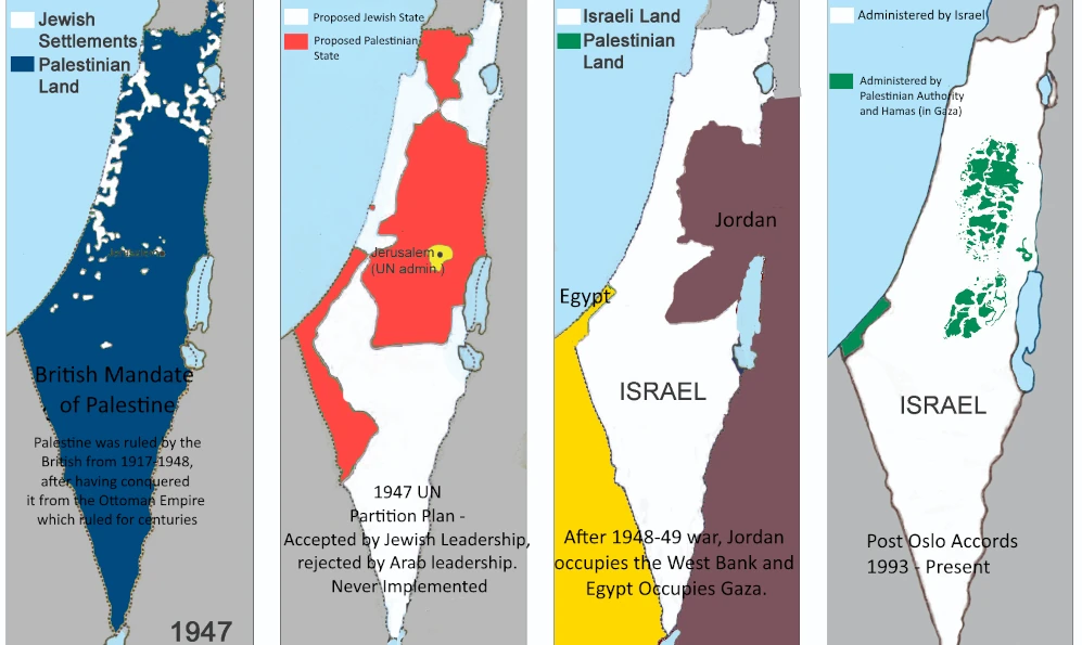 Israel And 75 Years of Land Theft in Palestine - Stop the Wars at Home ...