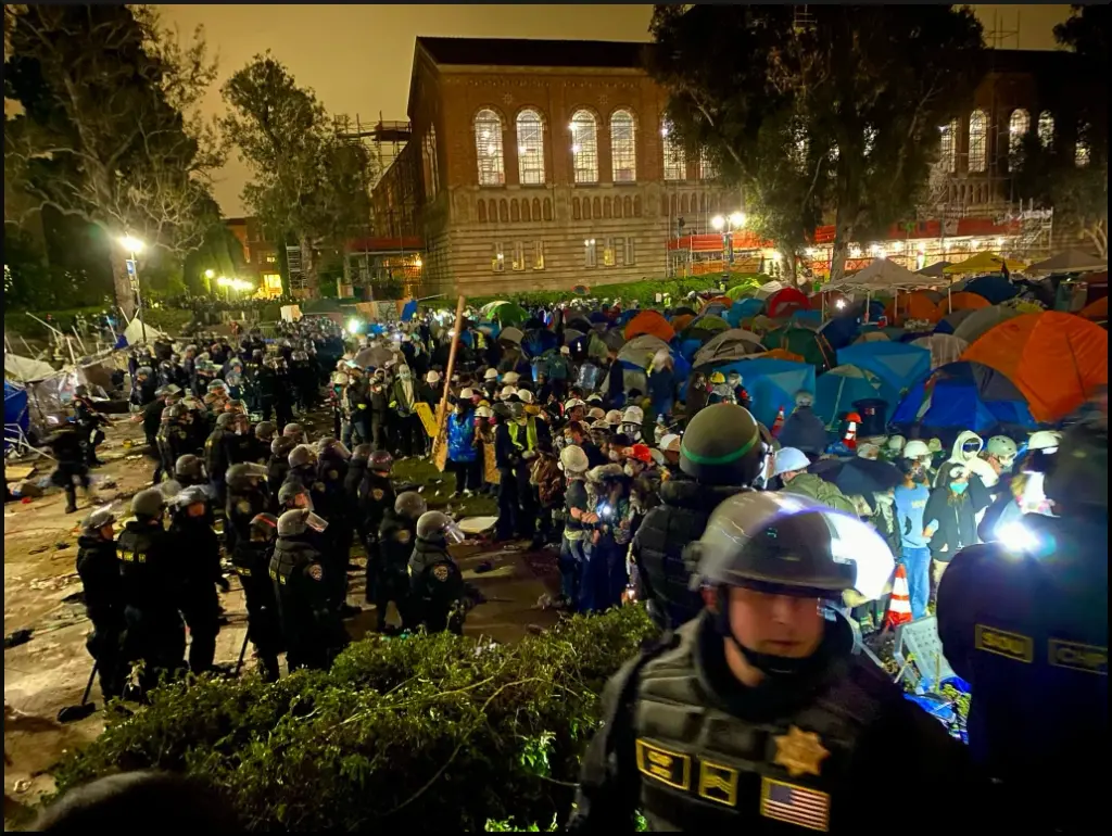 For Whom Is the UCLA Campus to Be Safe? - Stop the Wars at Home and Abroad!